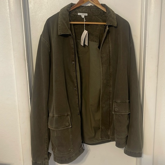 James Perse | Jackets & Coats | James Perse Mens Jersey Barn Chore ...